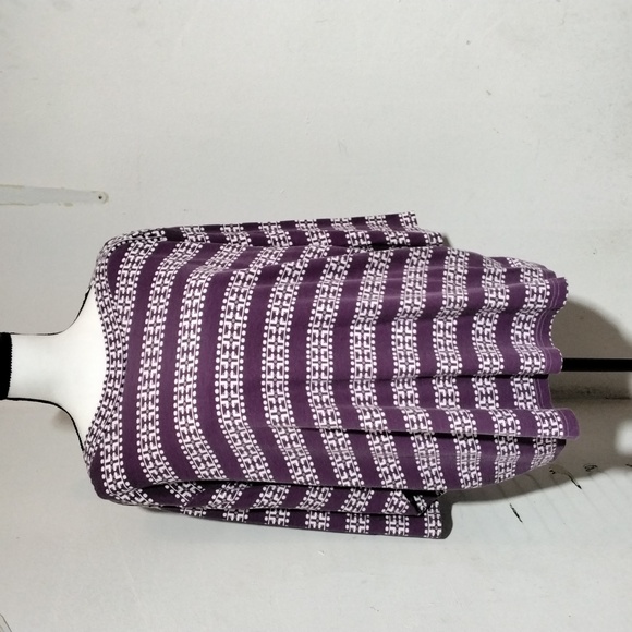 Vicki Wayne | Tops | Vickie Wayne Purple White Shirt Size 3x | Poshmark